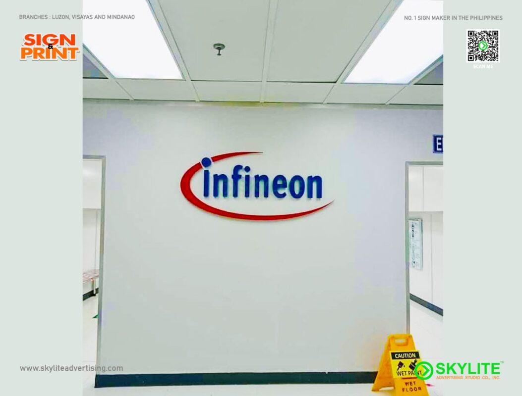 Cypress to Infineon Rebranding Project by Skylite | Metro Manila Sign ...